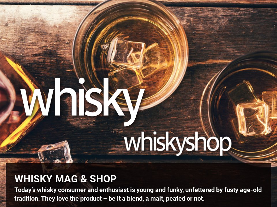 Whisky Mag and Shop - INTEGRATEDMEDIA